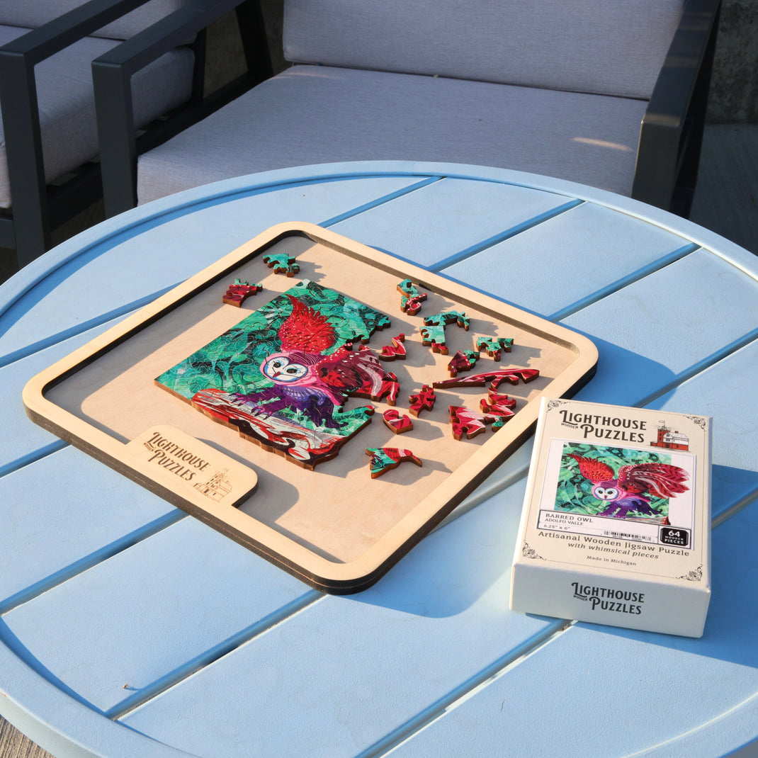 Best Wooden Jigsaw Puzzles Made in Michigan | Shop Now – Lighthouse Puzzles